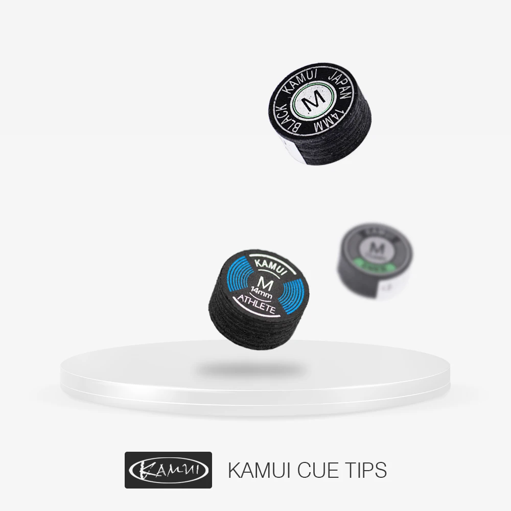 Kamui-Tips-Japan-athlete-Standard-black-14mm-SNKR-11mm-Cue-Tip-Snooker ...