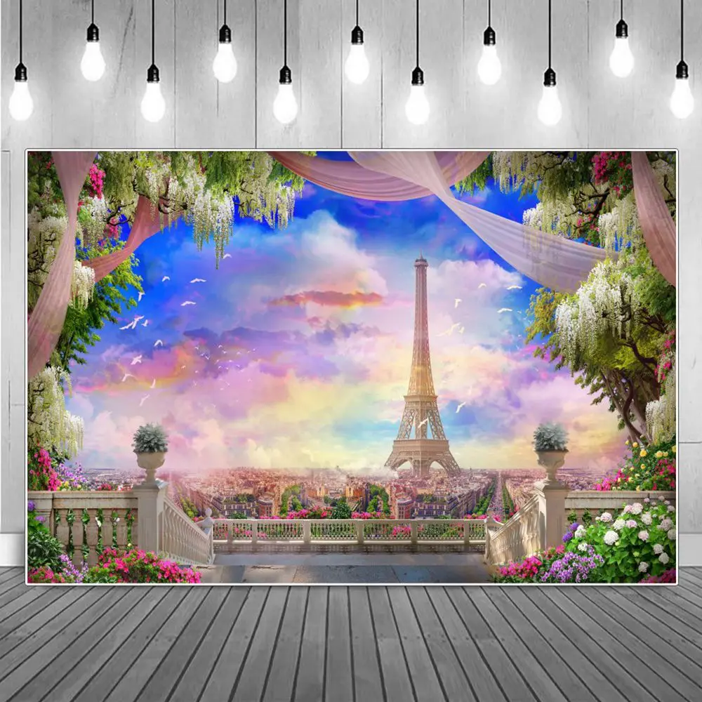 Eiffel Paris Tower Backdrop | Paris Decorations Backdrop | Backdrops ...