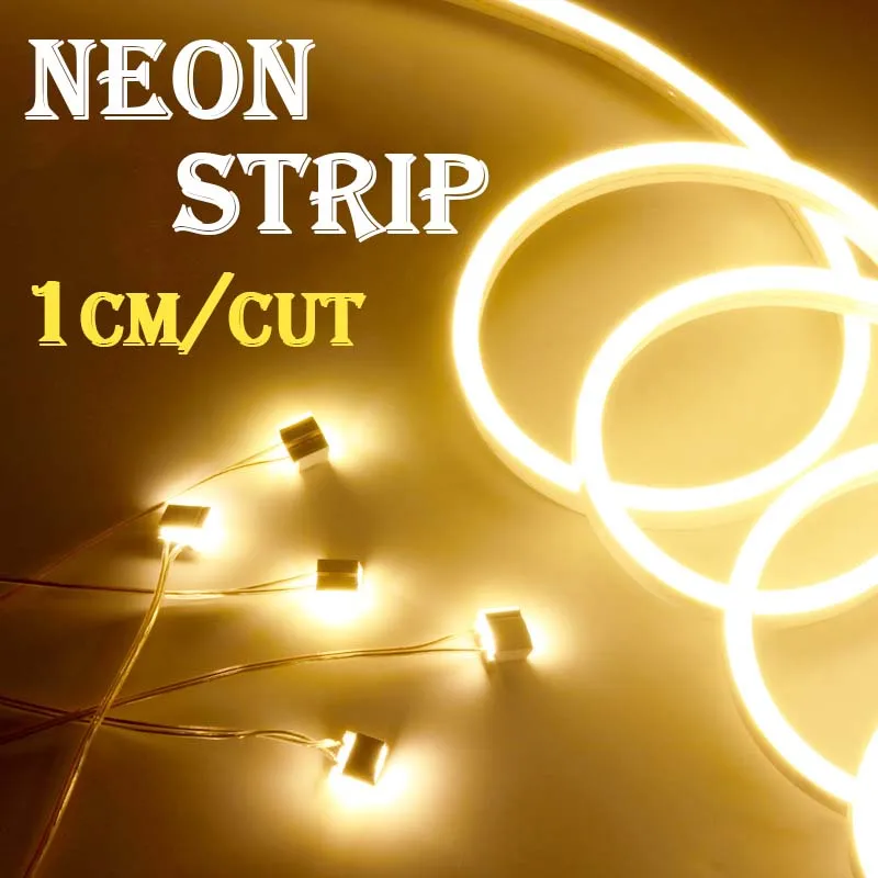 12V-LED-Neon-Strip-Light-1cm-Cut-Waterproof-Flexible-Neon-Sign-Tape-for ...