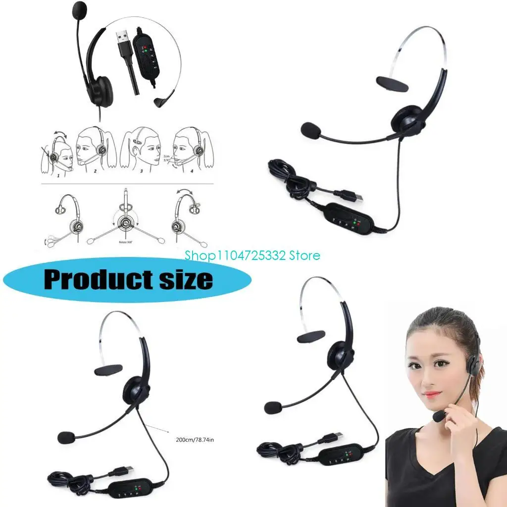 Fone ouvido do fone ouvido p5ea fone telefone fixo com microfone para ...