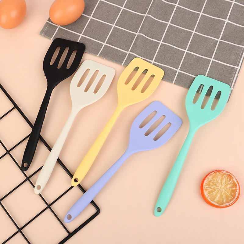 1Pc Small Integrated Silicone Frying Shovel Cooking Steak Frying Shovel ...