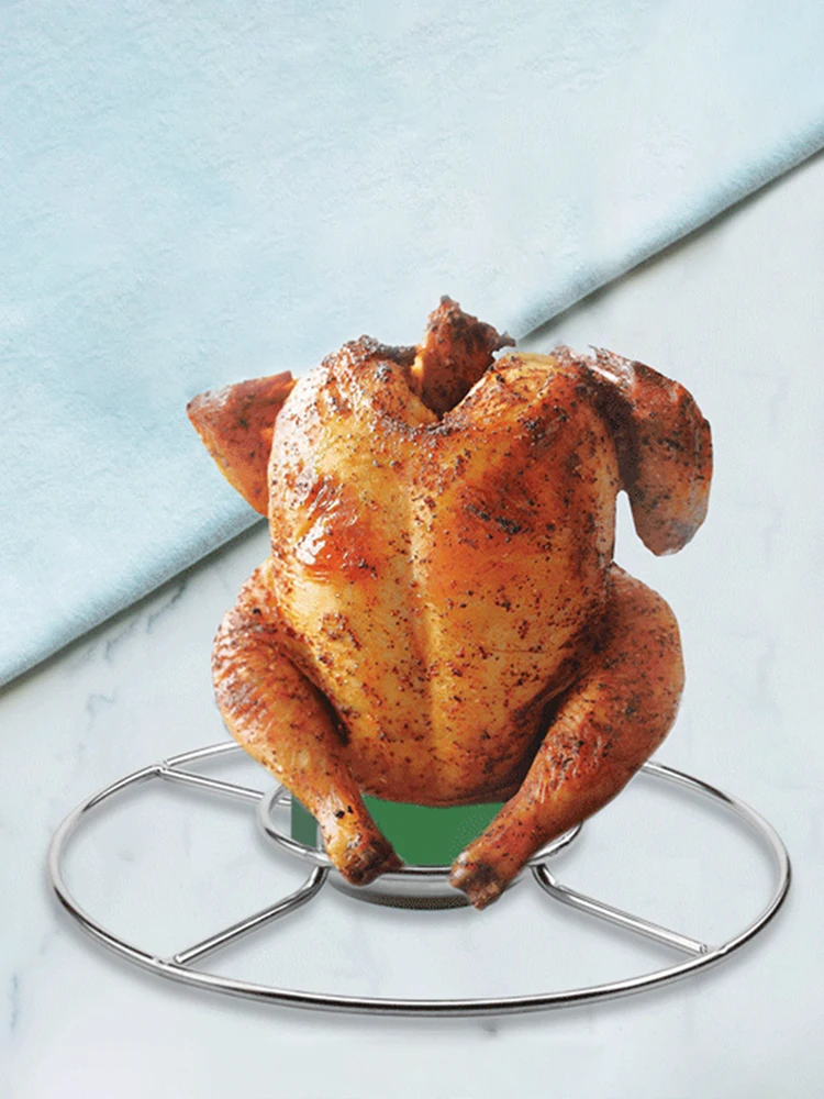 Cast Iron Vertical Poultry Roaster With Beer Can Holder Onlyfire - Pre ...
