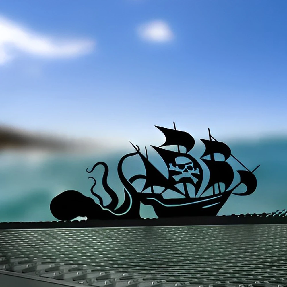 Squid Ship Car Stickers Decals for Windshields Personalised Tuning Car ...