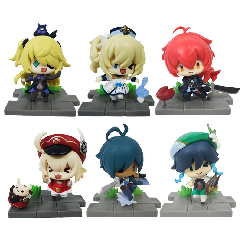 Genshin-Impact-Battlefield-Heroes-Theme-Series-Figurine-Klee-Diluc ...