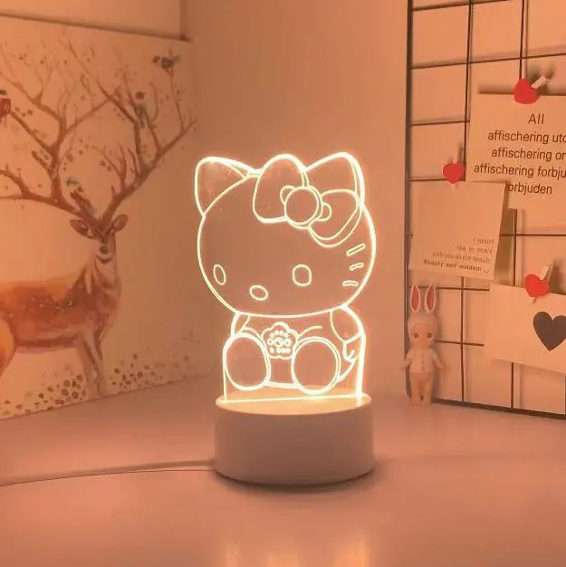 Kawaii Mini Sanrio LED Night Light – LoliFairies Kawaii Shop