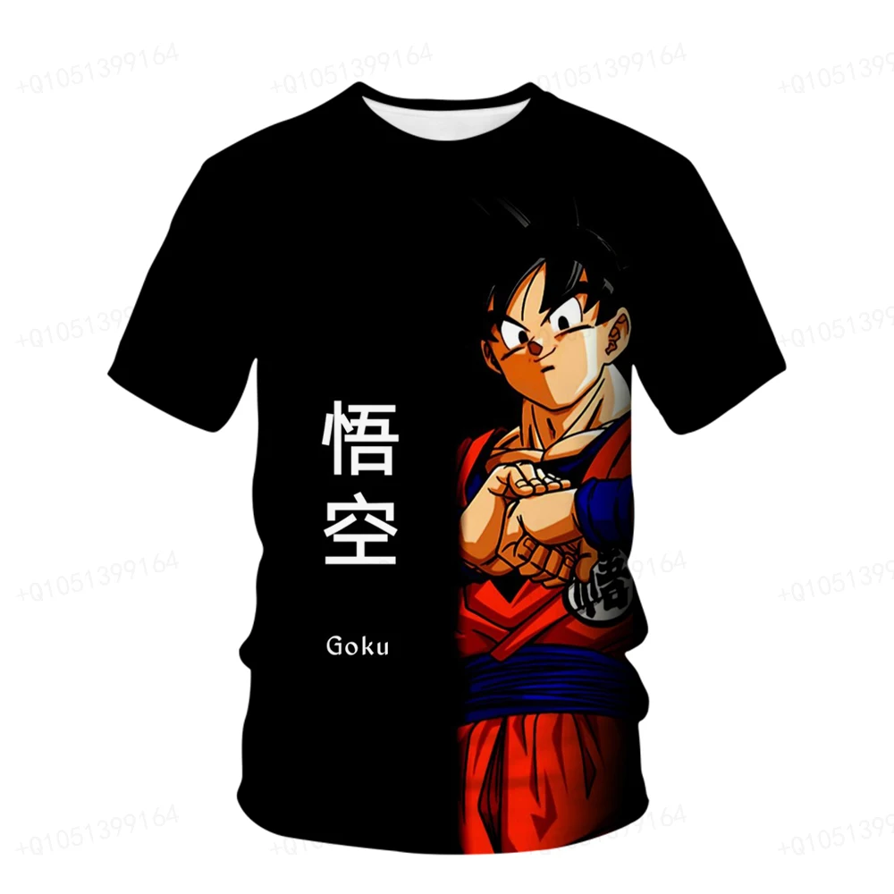 Camiseta-con-estampado-3D-de-Dragon-Ball-Super-para-ni-os-ropa-de ...