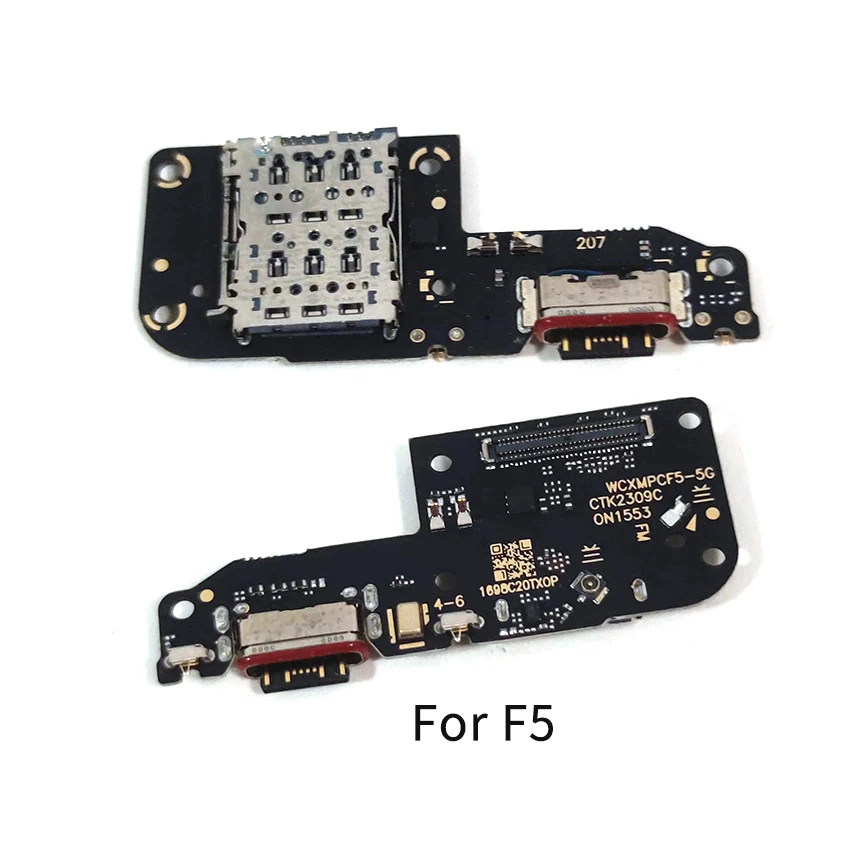 For-Xiaomi-Poco-F5-F5Pro-USB-Charging-Board-Dock-Port-Flex-Cable-Repair ...