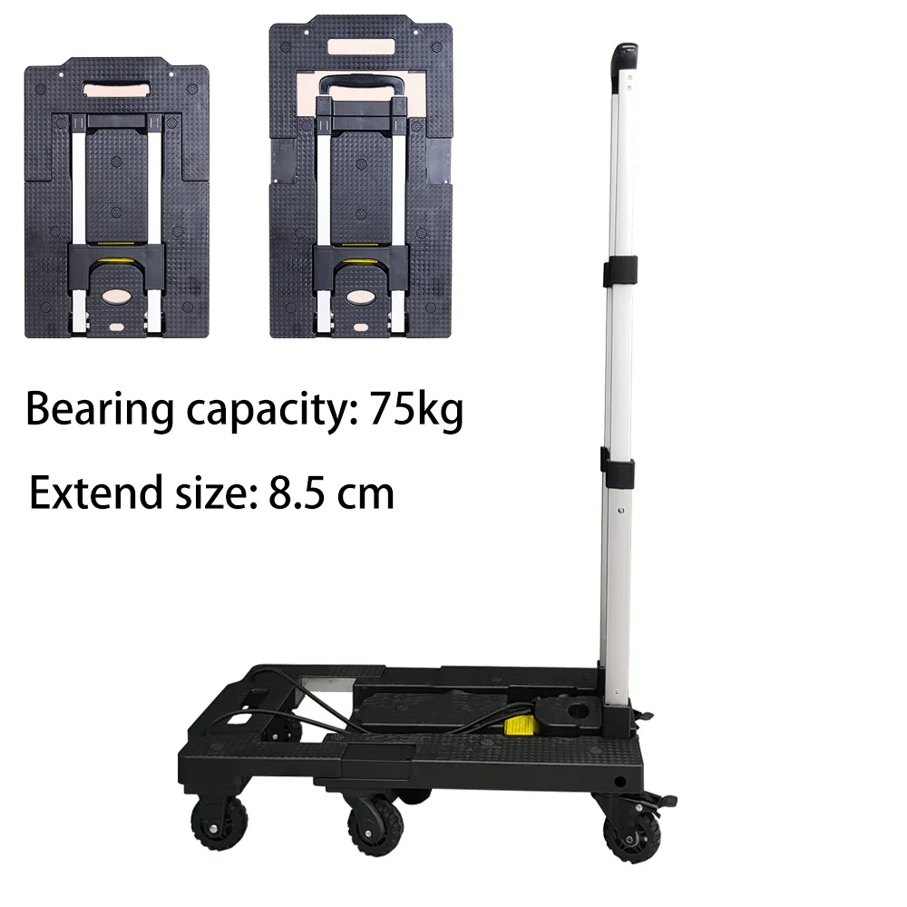75KGS-Heavy-Load-Total-Folding-Extendable-Transport-Platform-Dolly ...