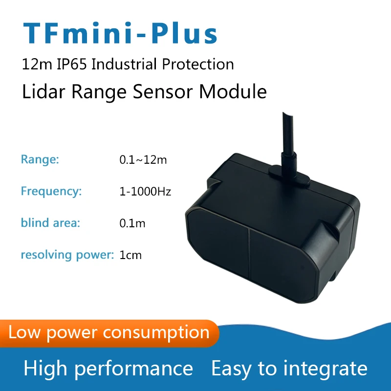 Tf Mini Plus Laser Range TFmini Plus Lidar Sensor - IP65 Waterproof ...