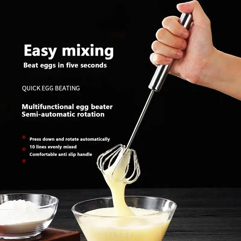 Stainless-Steel-Semi-Automatic-Whisk-Hand-Push-Rotary-Egg-Whisk ...