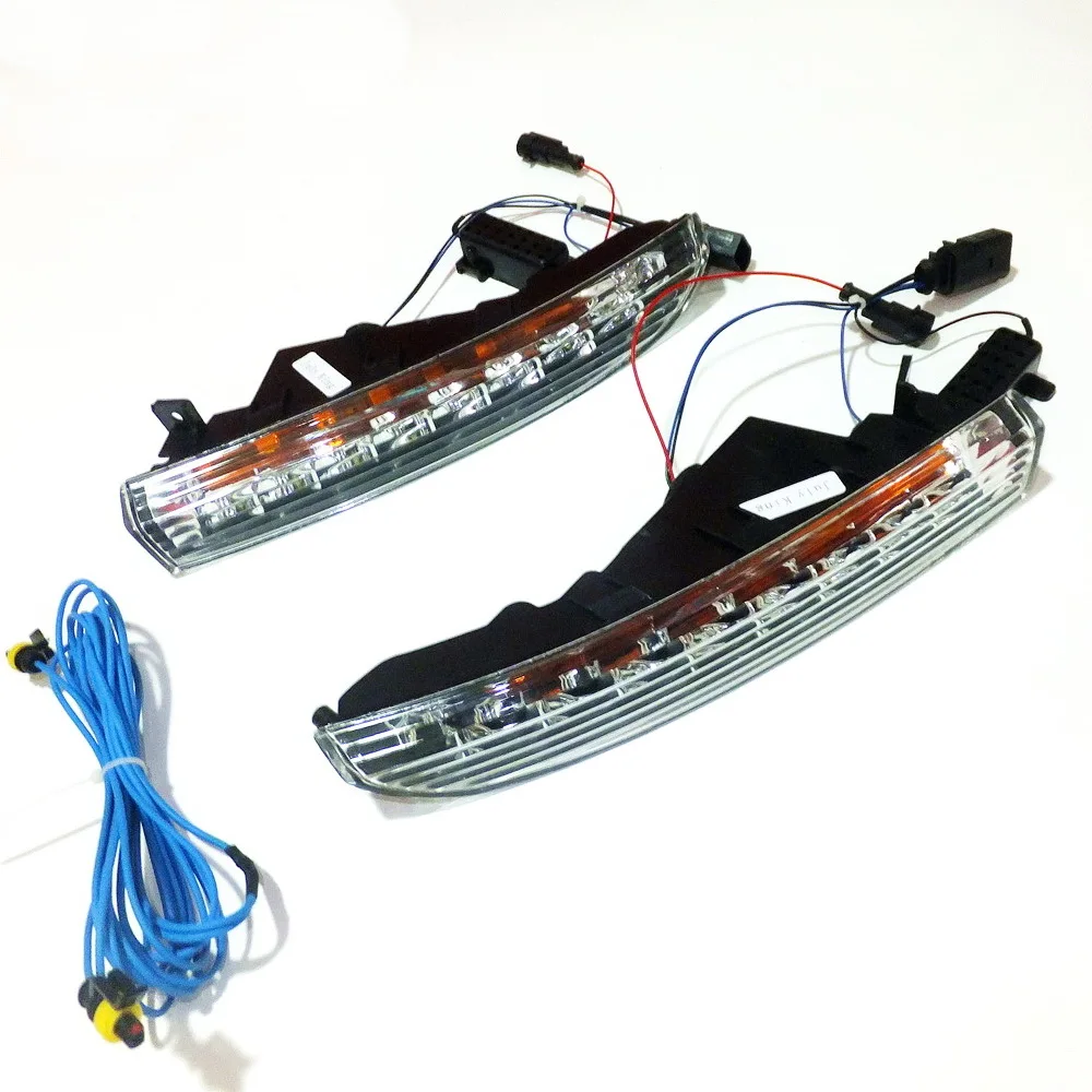 July-King-LED-Daytime-Running-Lights-Case-for-Volkswagen-Passat-CC-2009 ...