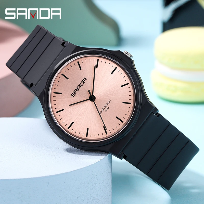SANDA New Womens Watches Casual Fashion Quartz Watch Watch Waterproof ...