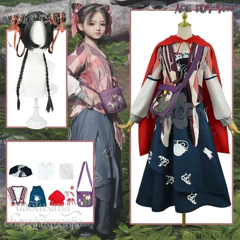 Halloween Xmas disfraz Christmas Anime Game Where Winds Meet Cosplay ...