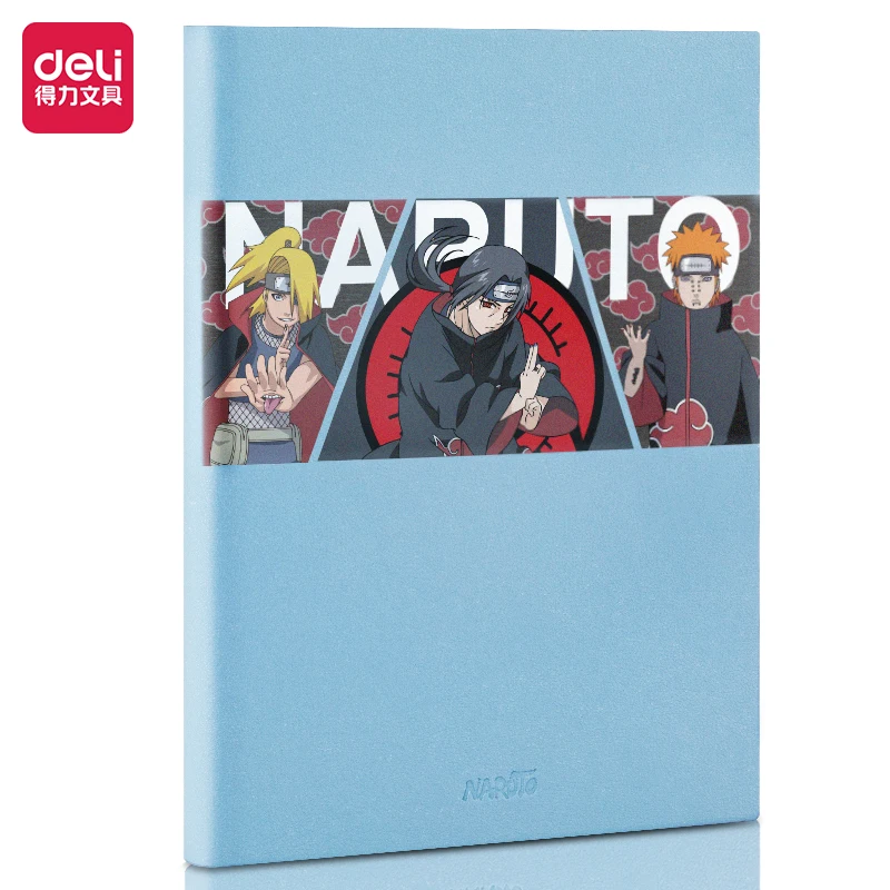 Deli 1pcs PU Leather Anime Notebook Diary Notepad School Supplies ...