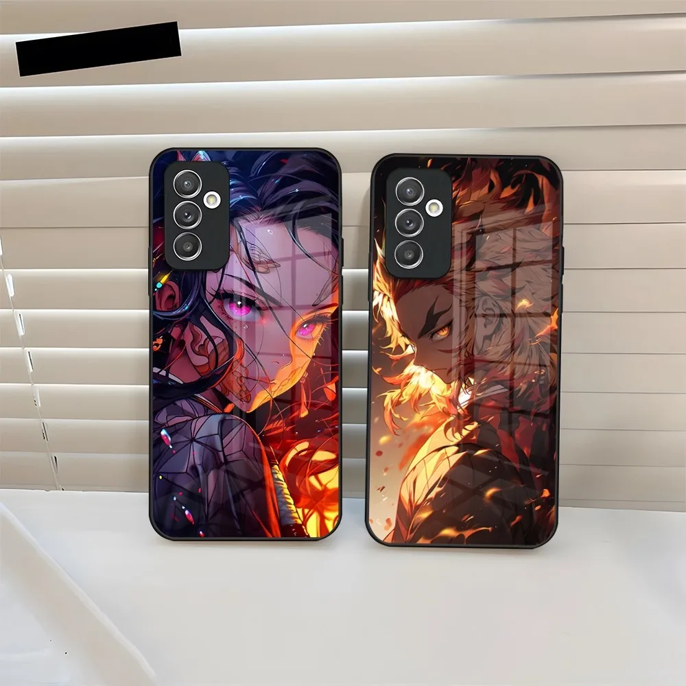 Estojo-de-vidro-para-telefone-de-dem-nio-Slayer-capa-para-Samsung ...