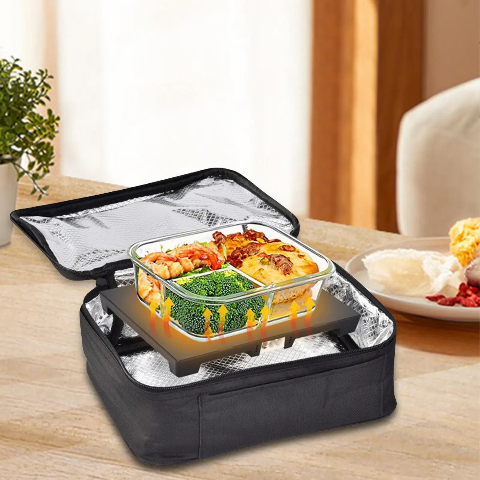 Portable-Oven-for-Reheating-Mini-Electric-Heated-Lunch-Pouch-Personal ...