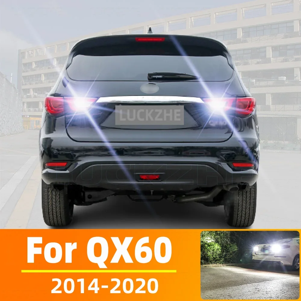 2Pcs For Infiniti QX60 2014 2015 2016 2017 2018 2019 2020 LED Backup ...