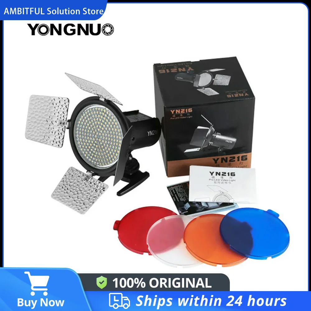 YONGNUO YN-216 YN216 For Canon Nikon DSLR Cameras LED Video Camera ...