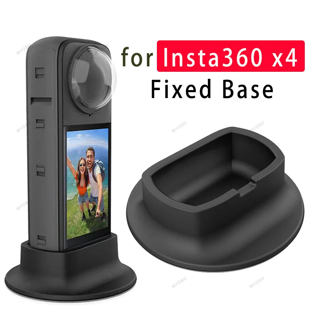 Silicone Desktop Base for Insta360 X4 Silicone Non-Slip Stand Base ...