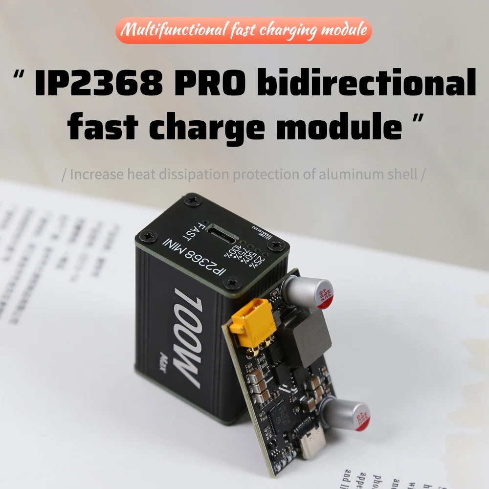 Ip2368 Bidirectional 100w Fast Charging Module | Bidirectional Power ...