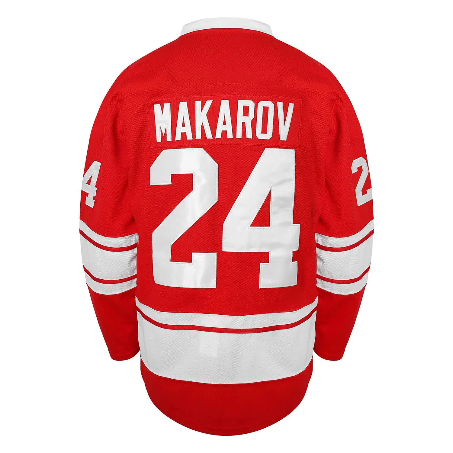 Película CCCP MAKAROV #24 Camiseta de hockey sobre hielo Ropa deportiva para exteriores para ...