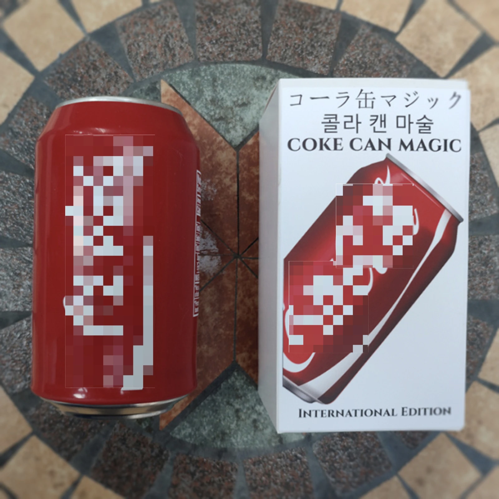 ULTRA Coke Can Vanishing Magie Prop Coke To Silk Stage Close Up Bar ...