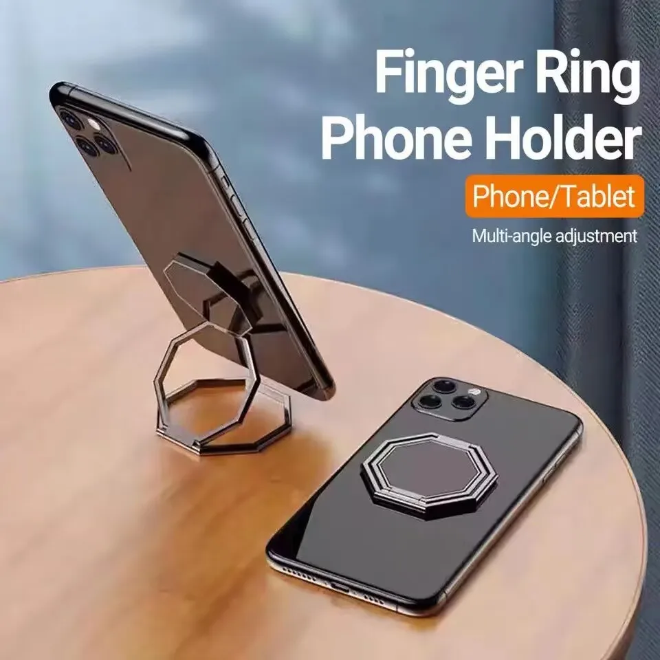 360 rotation mobile phone foldable stand ultra-thin mobile phone ring ...