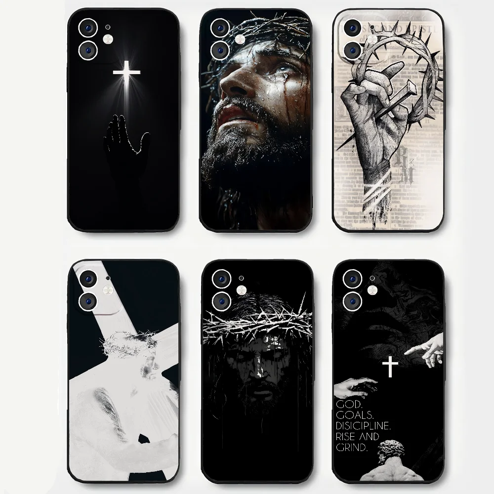 Son Of God Jesus Cross Holy Light Phone Case Silicone Soft For IPhone ...