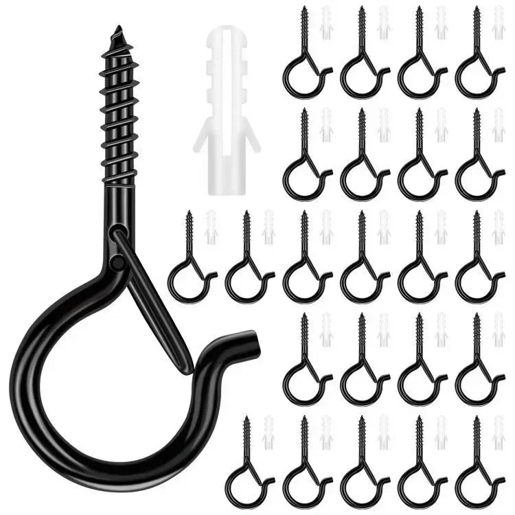 20PCS-Black-Friday-Q-hangers-Screw-Hooks-for-Outdoor-Light-Strings ...