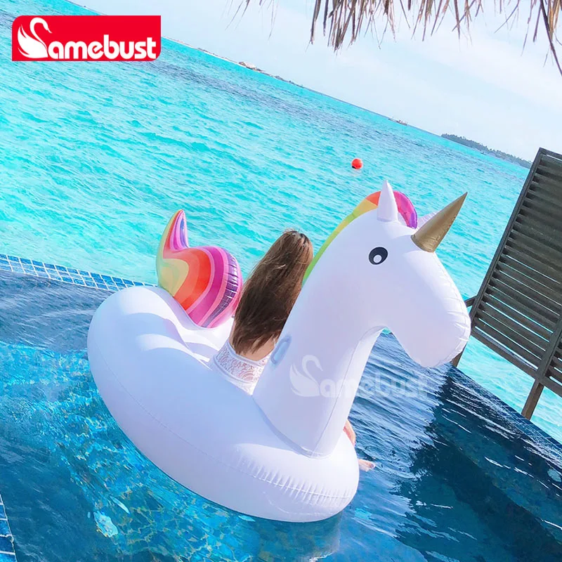 Camebust-Inflatable-Floating-Swimming-Pool-Floats-Unicorn-Rider-Animal ...