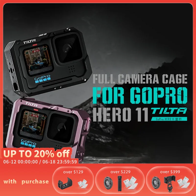 Tilta – Cage De Caméra Complète Pour Gopro Hero11, En Titane, Gris ...