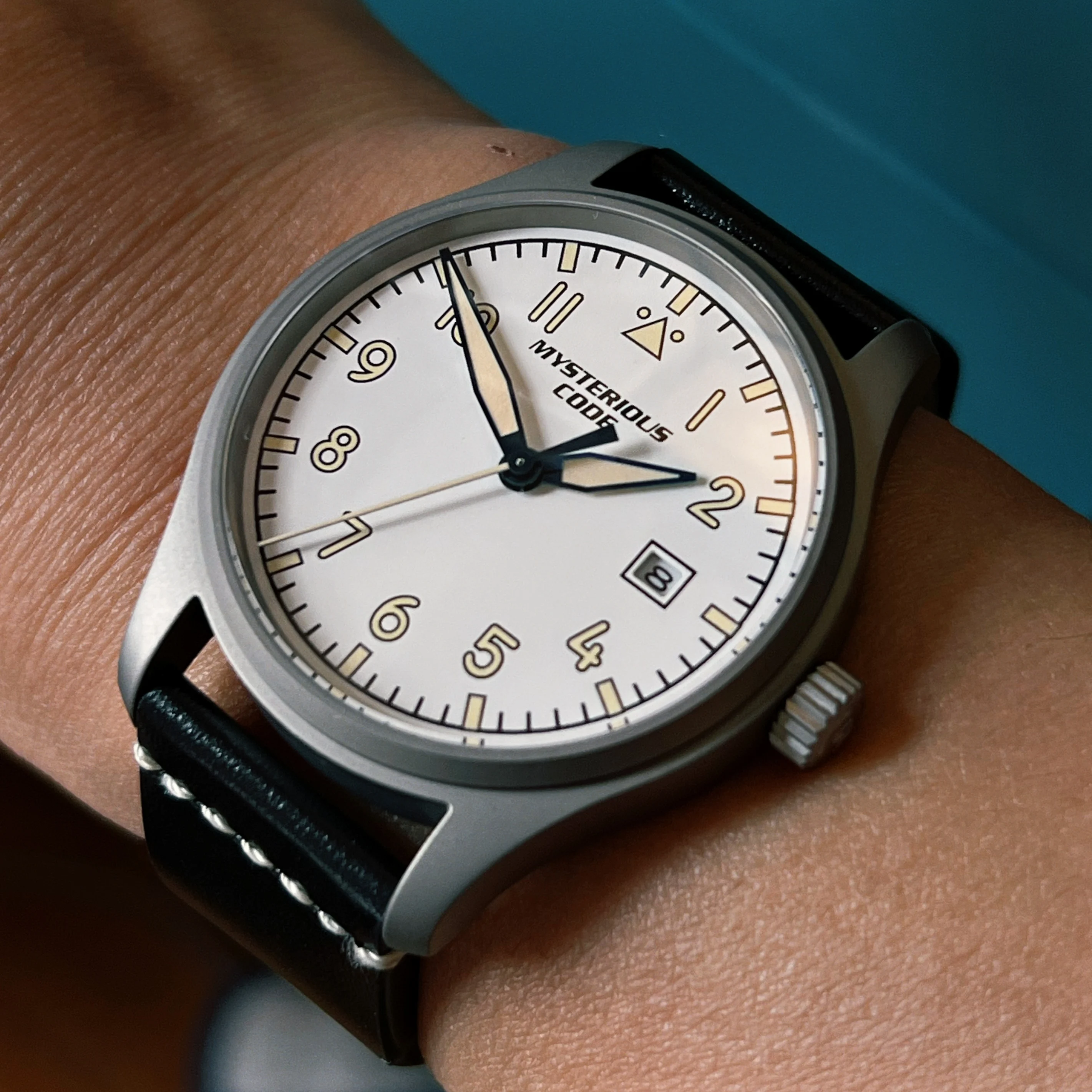 Titanium-Solid-Men-Watch-40mm-Automatic-Mechanical-Sapphire-Crystal-C3 ...