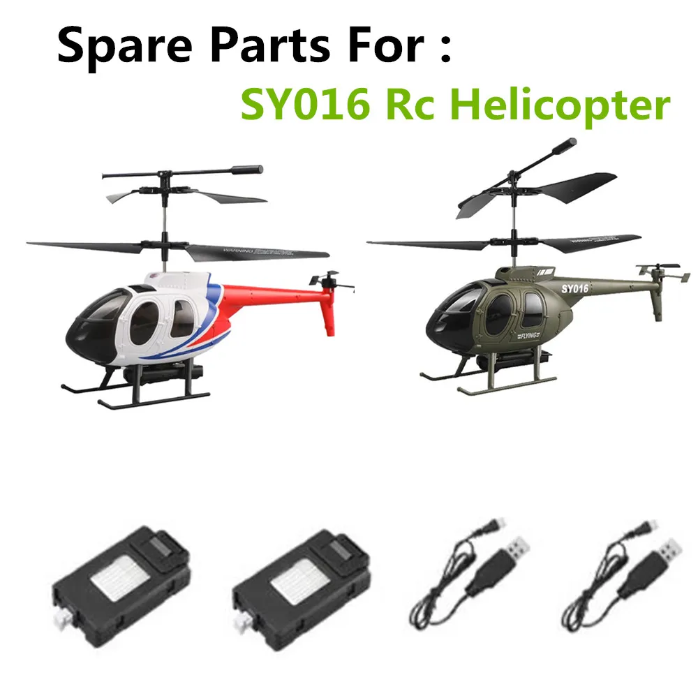 SY016 Battery 3.7v 350Mah For SY016 Spare Parts SY016 Rc Helicopter ...