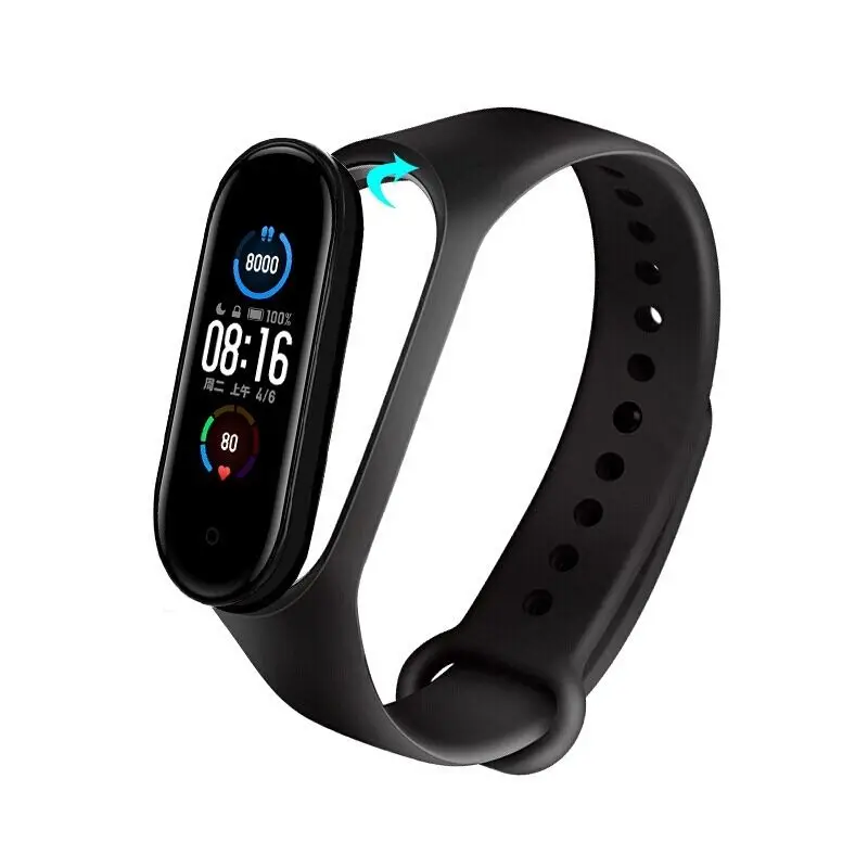 Pulseira de silicone para pulseira inteligente Mi 3/ 4 Band – Ninivi