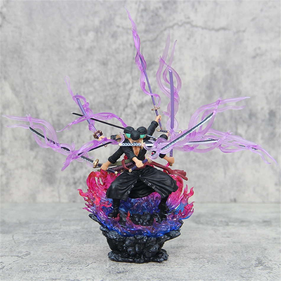 15cm-One-Piece-Roronoa-Zoro-Anime-Figure-Gk-Three-Heads-And-Six-Arms ...