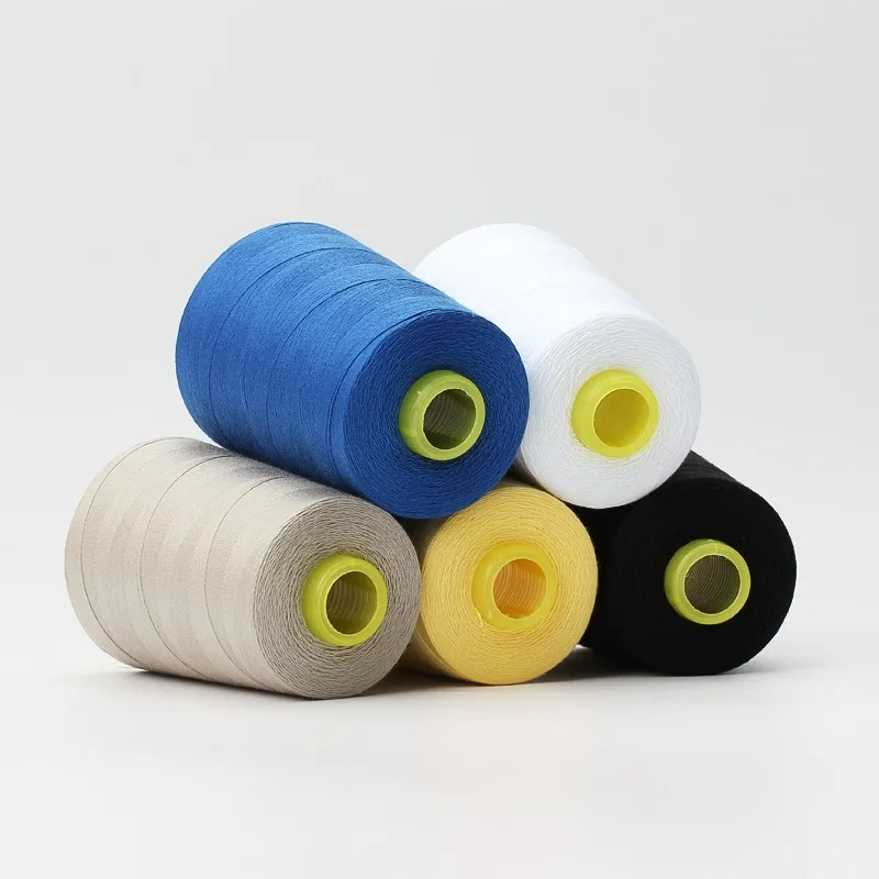 Color-2000-yards-polyester-thick-thread-Bags-and-Shoes-Flat-Turning ...
