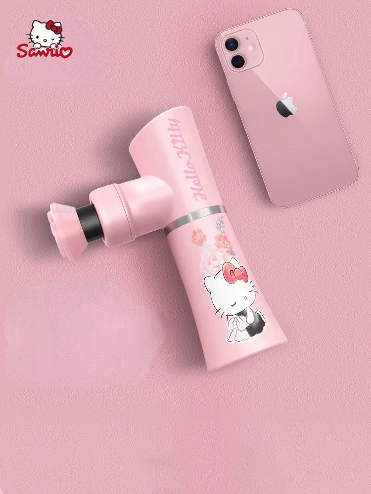 Sanrio Hello Kitty Fascia Gun Girl Muscle Usb Rechargeable Massager ...