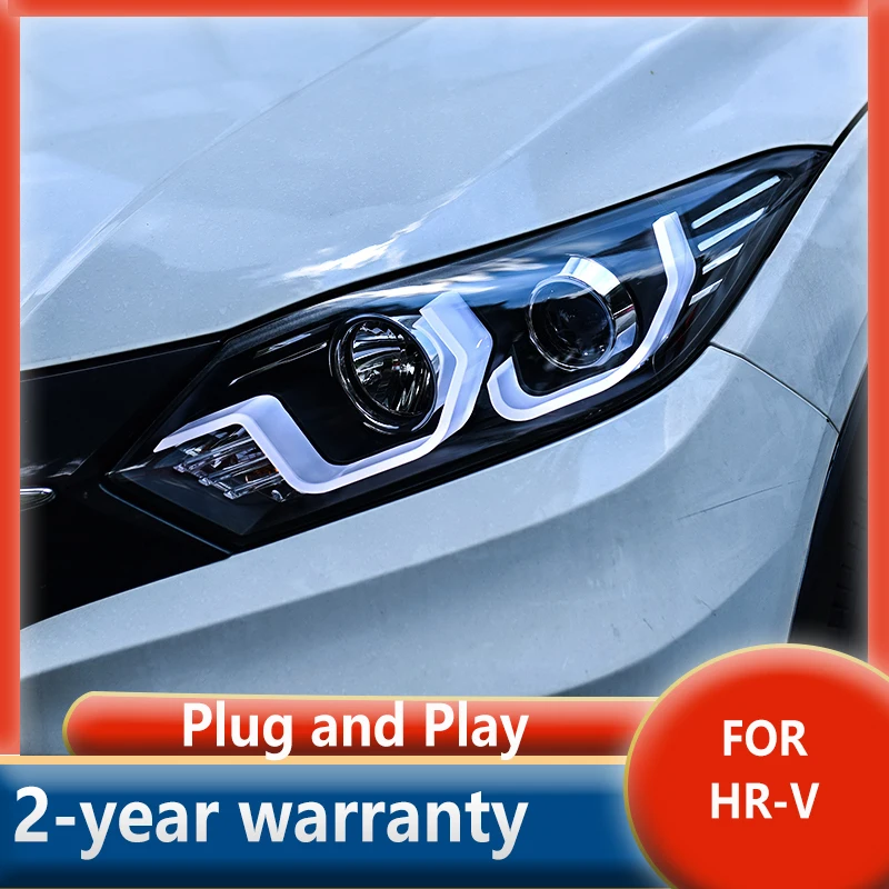 Head-Lamp-for-HR-V-Headlights-2015-2018-HRV-Vezel-LED-Headlight-led-DRL ...