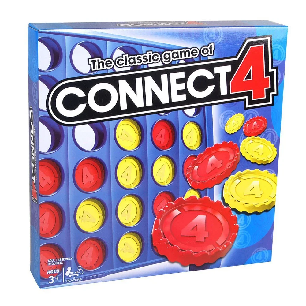 Foldable-Connect-4-In-A-Line-Board-Game-Classic-Party-Chess-Family-Toy ...