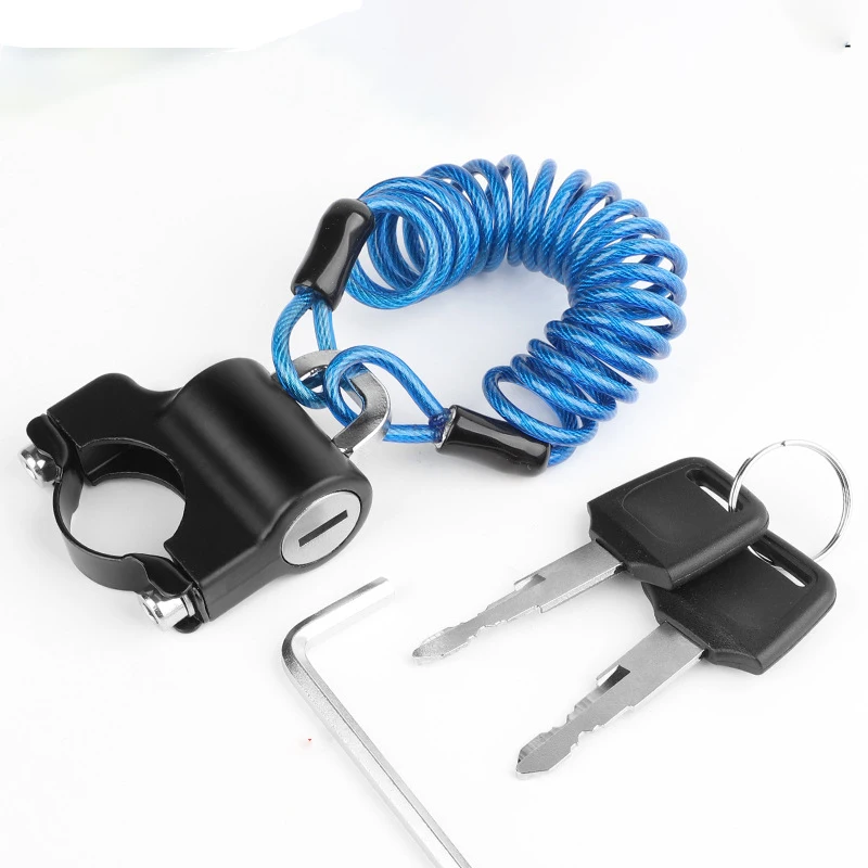 Bicycle Helmet Wire Rope Lock | Bike Lock Cable Bicycle | Bicycle ...