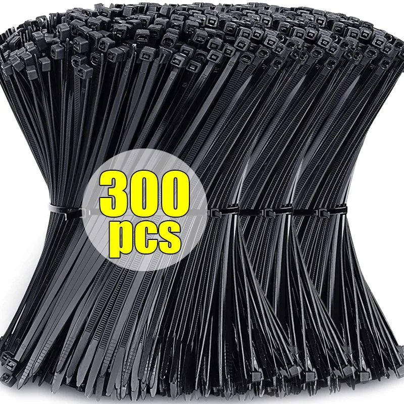 100pcs-lot-Self-Locking-Nylon-Cable-Ties-Detachable-Cord-Tie-Straps-Adjustable-Fastening-Loop ...