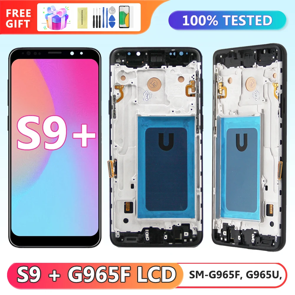 S9 Plus Display Screen Assembly for Samsung Galaxy S9+ G965F G965U Lcd Display Touch Screen ...
