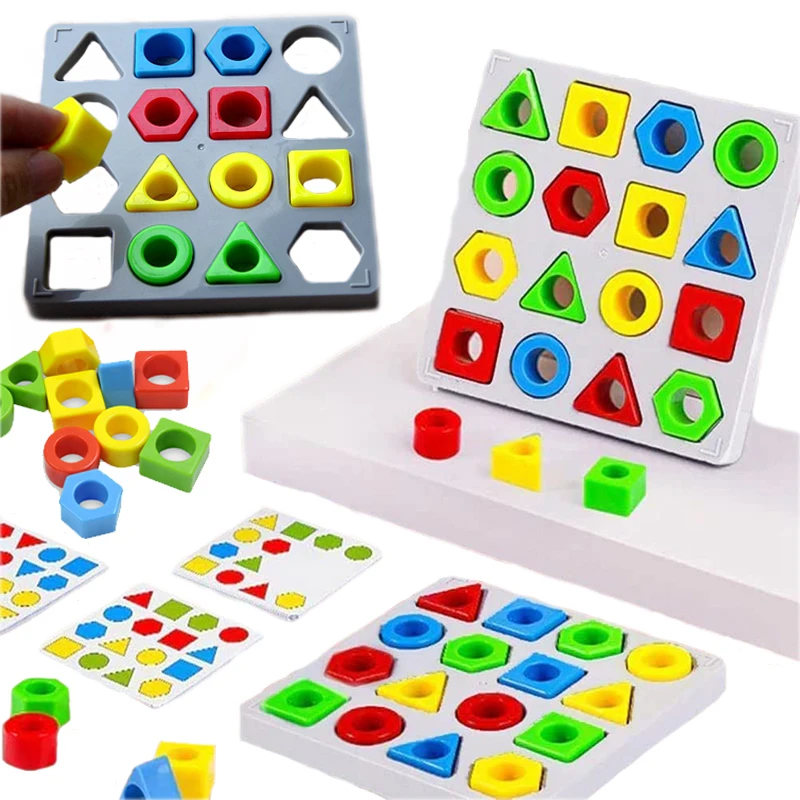Interactive Educational Games Children - Diy Children Geometric Shape ...