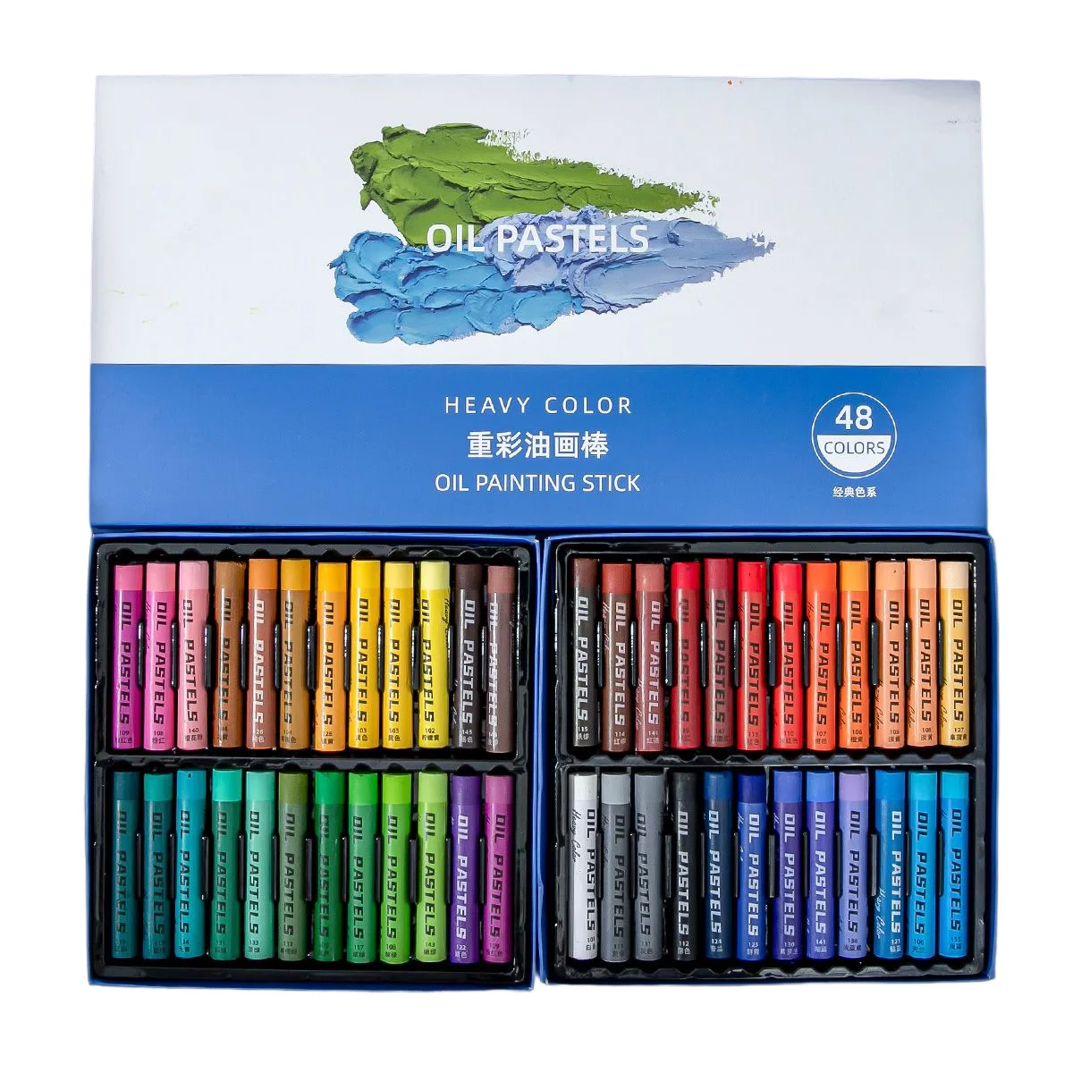 Simple Oil Pastel Painting