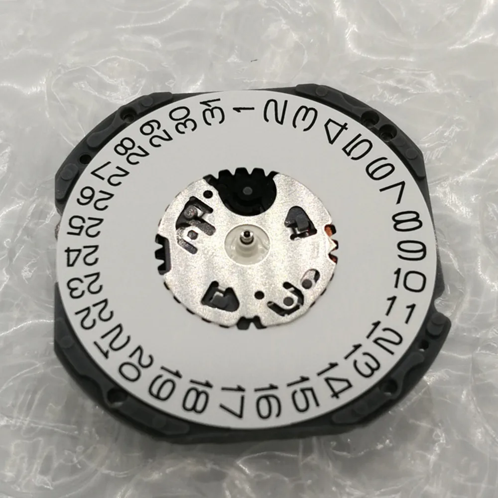 Quartz Movement Watch Accessories Date At 3 O'clock 3 Hands Watch ...