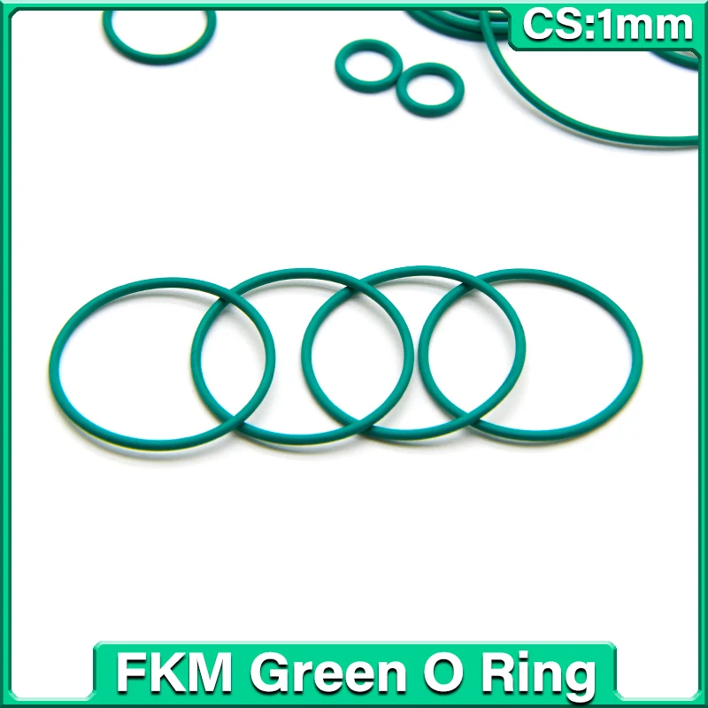 10-50pcs-FKM-O-Ring-Sealing-Gasket-CS-1mm-OD-4-30mm-Insulation-Oil ...