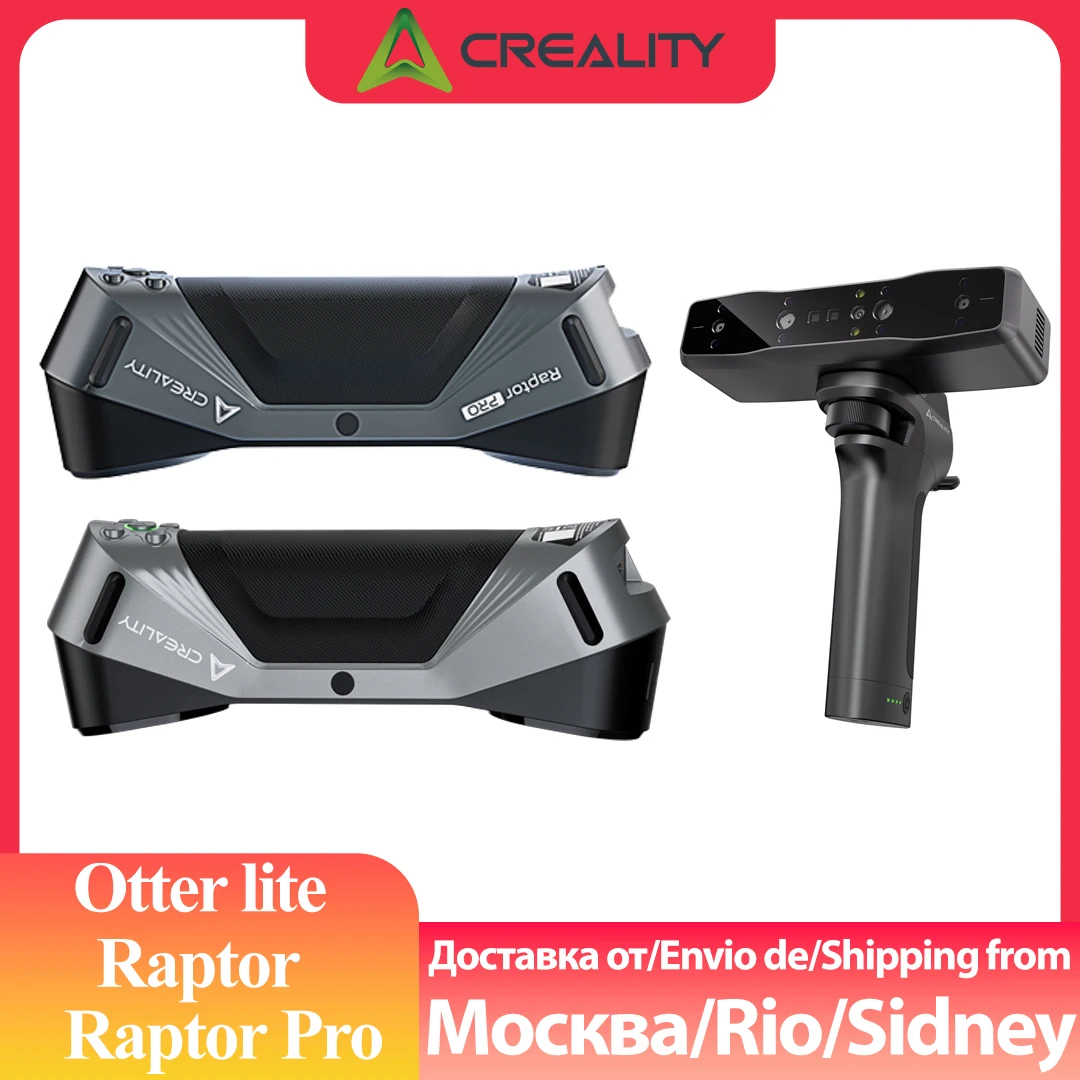 Creality Raptor Pro CR-Scan Raptor CR-Scan Otter Lite Scanners 3D Linha ...