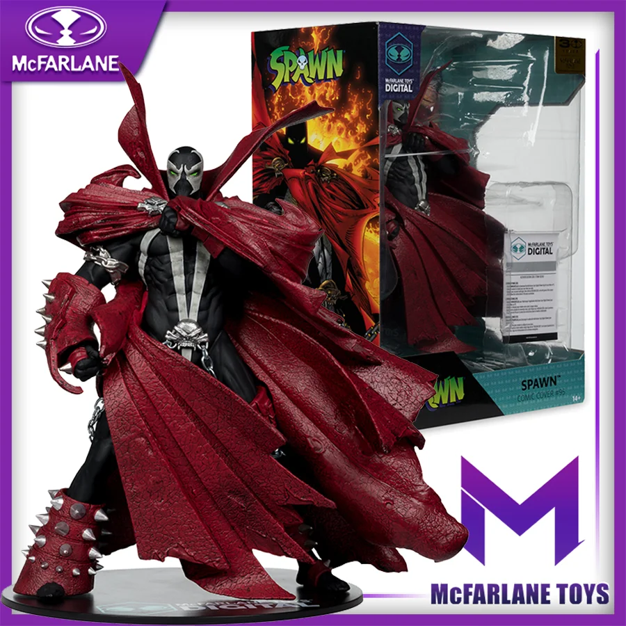 McFarlane-Artwork-Collectibles-Spawn-95-Digital-Scale-Base-Baseado-na-S-rie-de-Quadrinhos ...