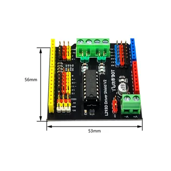 DC Motor Driver Module for Arduino L293D Driver Shield V2 MCU ...