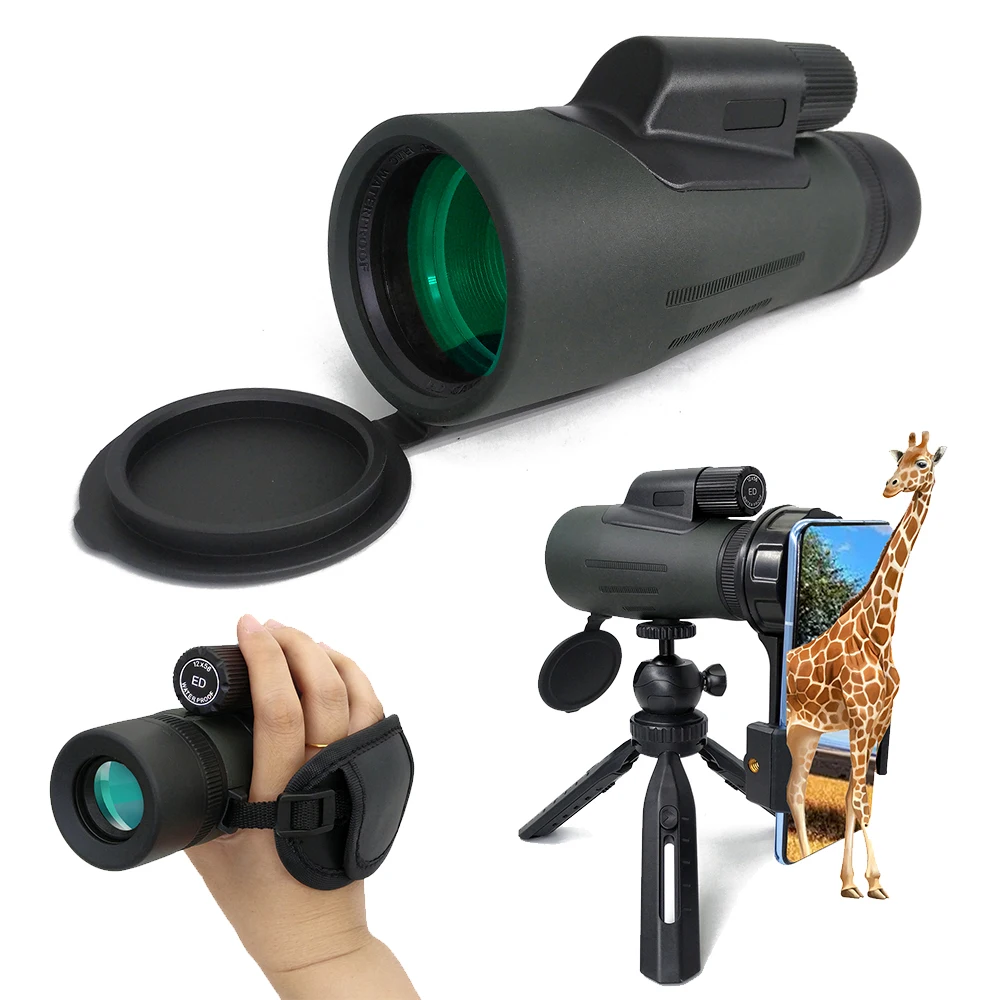 Tontube Professional Monocular High Powered Monocle Long Rangetelescope ...